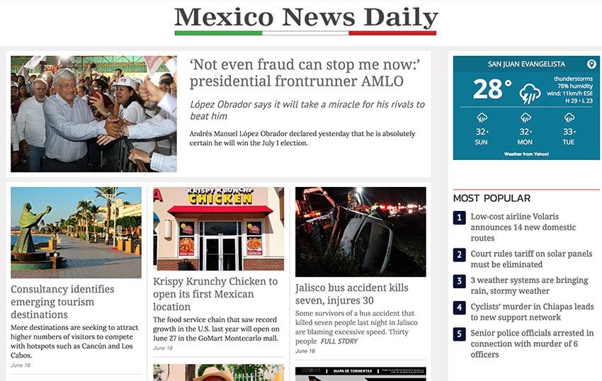 Four years on and it's time for a change at Mexico News Daily