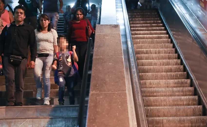 70 escalators are out of service on Mexico City Metro