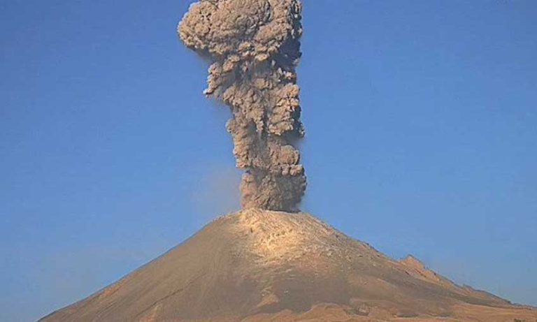 El Popo volcano alert raised to yellow Phase 3 after increased activity