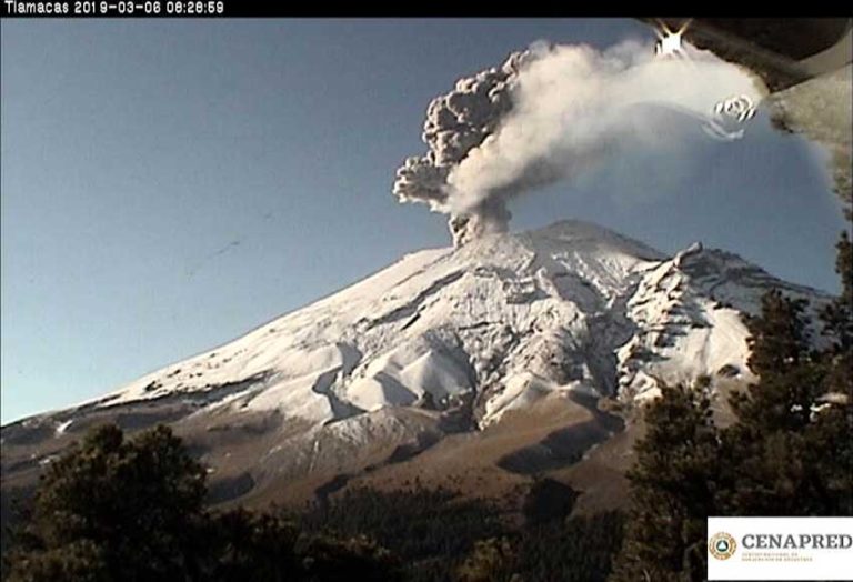 Volcano ash alert in several parts of Mexico City after explosion at El ...