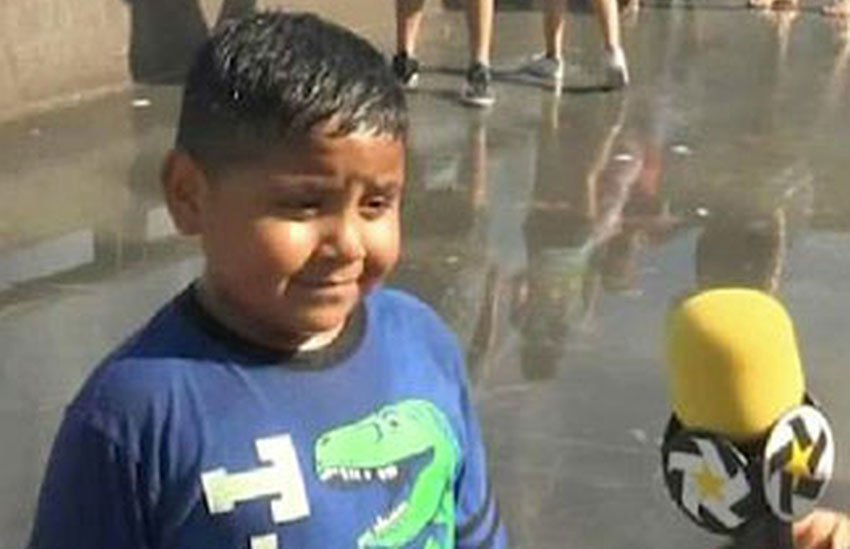 Andrick used to build sandcastles in his dreams. Now he'll build a real one