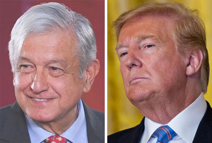 AMLO's response to Trump's latest threats: 'Love and peace'