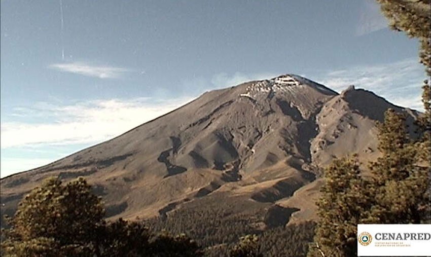 El Popo volcano alert level back to yellow Phase 2