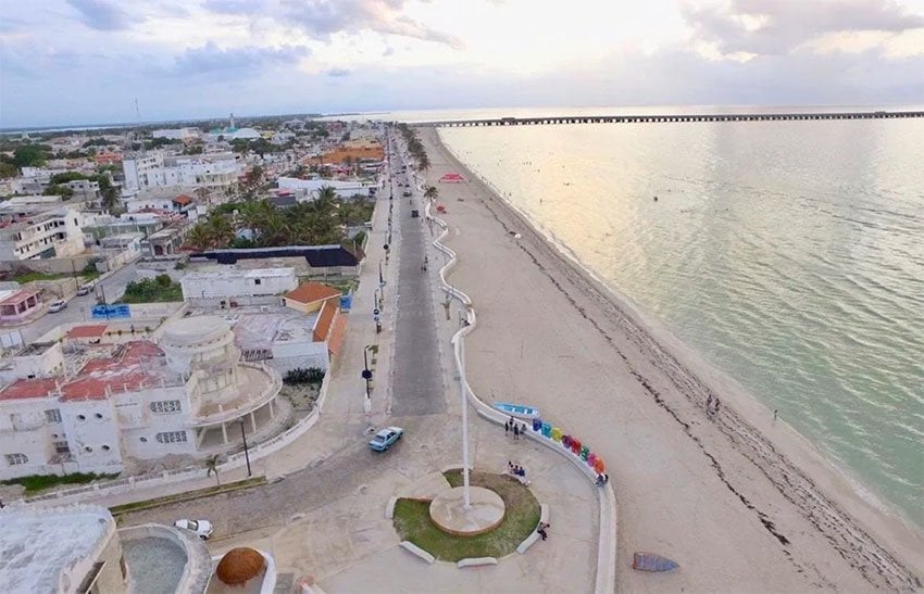 Urban, tourism infrastructure improvements coming in Progreso, Yucatán