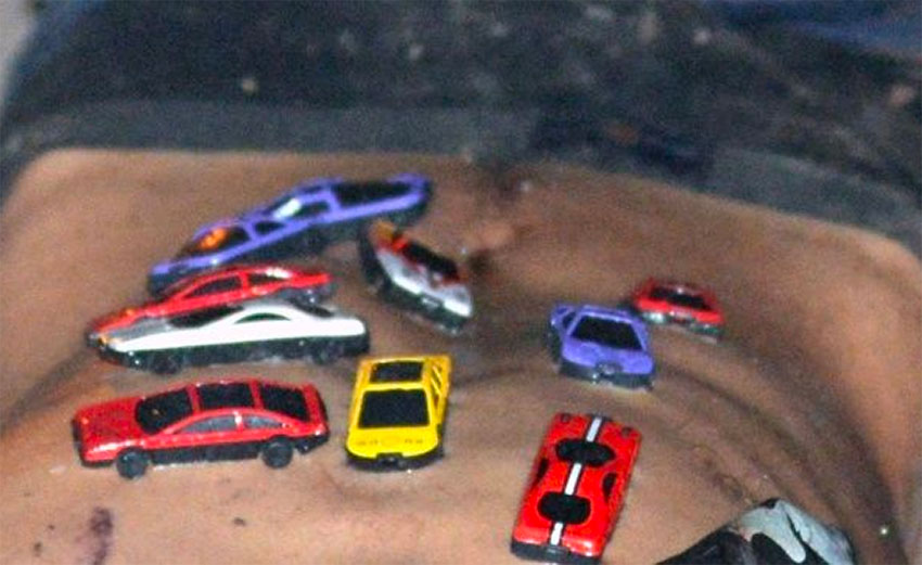 Presumed serial killer targets car thieves, and leaves toy cars with ...