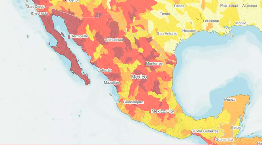 Day Zero for water: Mexico on the list of water-stressed countries