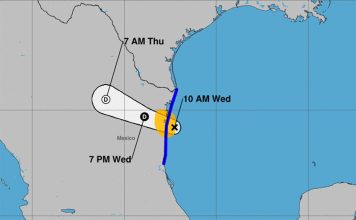 Rain warning in 3 states for Tropical Storm Fernand