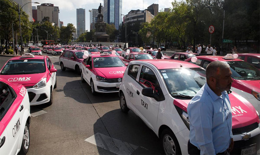 Among taxi protesters were authors of billion-peso scam: mayor