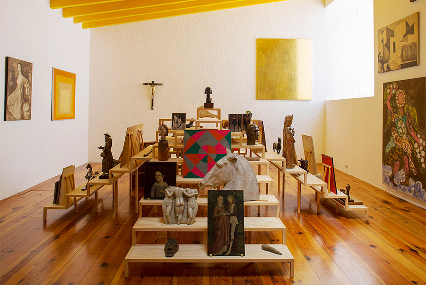Architect's personal art collection on display in Mexico City