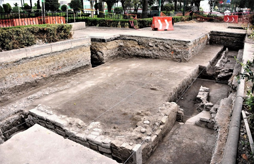 Archaeologists find foundations of pre-Hispanic home in Azcapotzalco