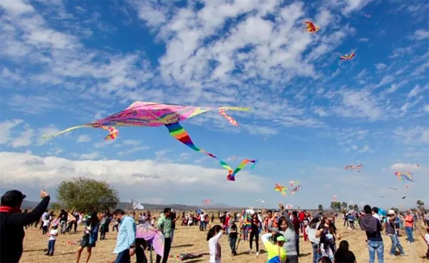 Kites of many colors to soar over Querétaro next 2 weekends