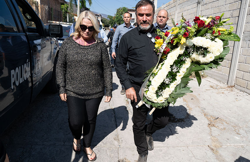 LeBarons return to Guerrero in solidarity with family of slain girls