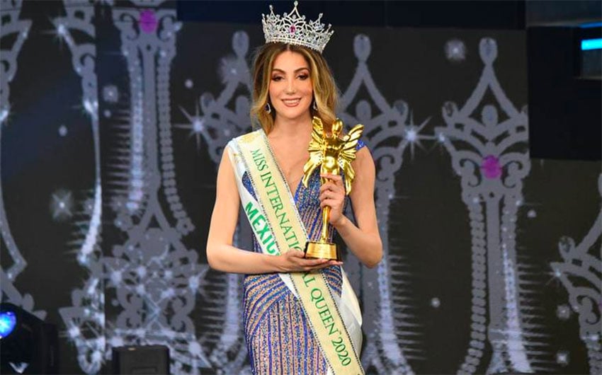 Transgender Mexican wins international beauty contest