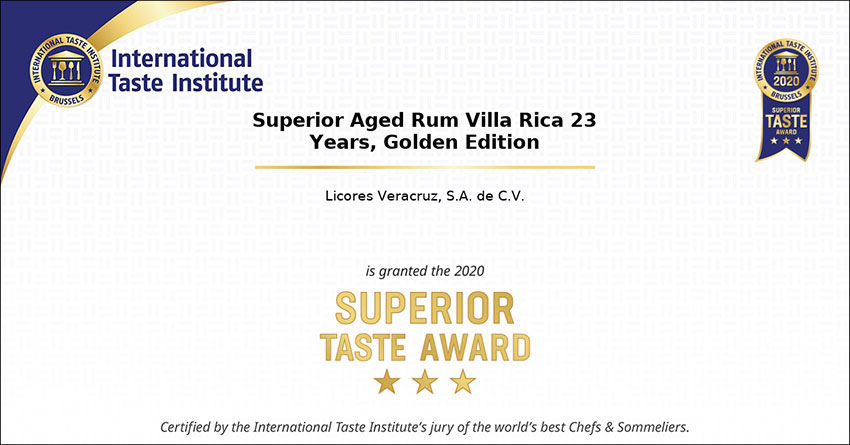 Veracruz rum wins international award for 6th rear in a row