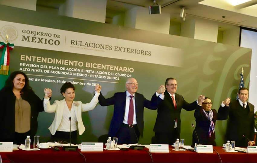 Mexico, US formally initiate new security plan
