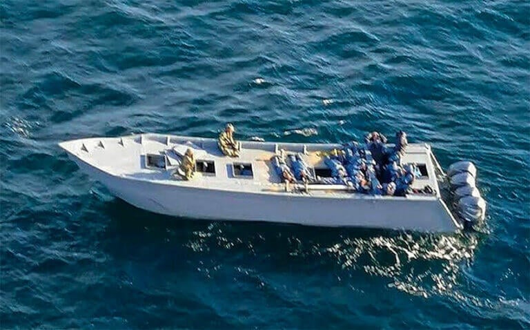 Go-fast narco boat cocaine seizures soared in February