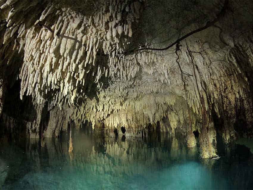 Inside a cenote — the doorway to Mexico’s underworld