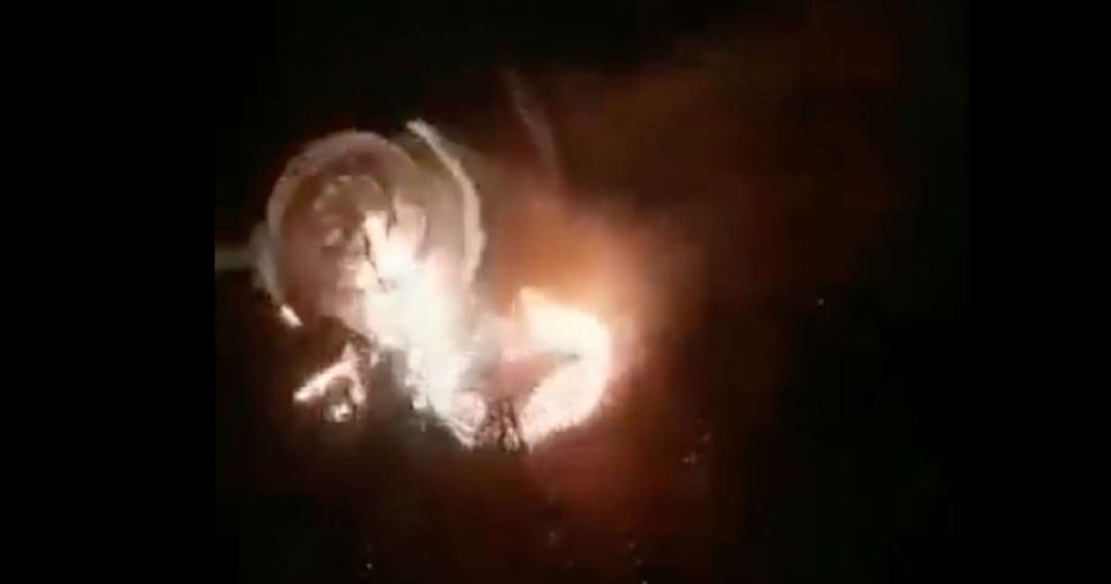 Fireworks 'castle' topples on crowd during state of México celebration