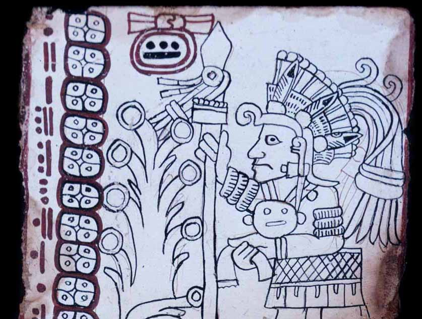 The Códice Maya de México on view at The Getty in Los Angeles