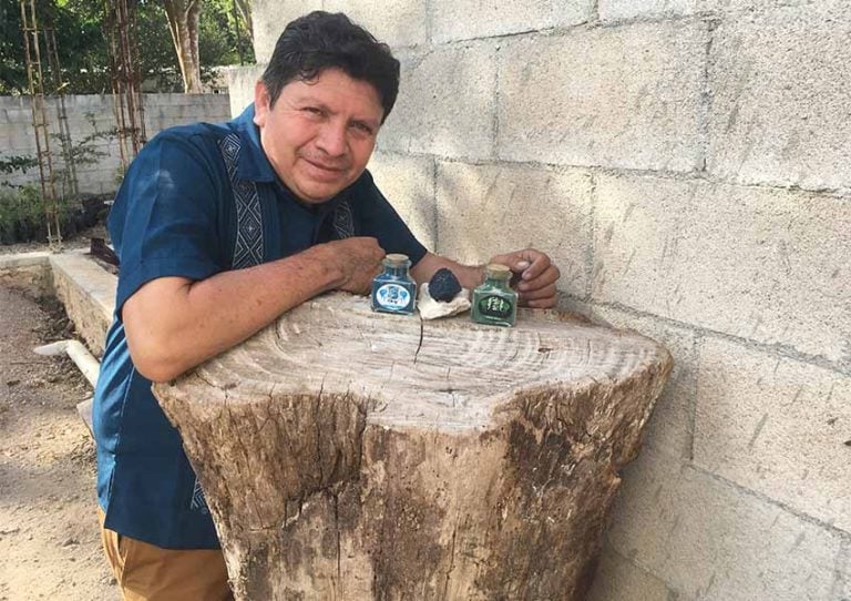 Artist rediscovers mysterious recipe for ancient ‘Maya Blue’ dye