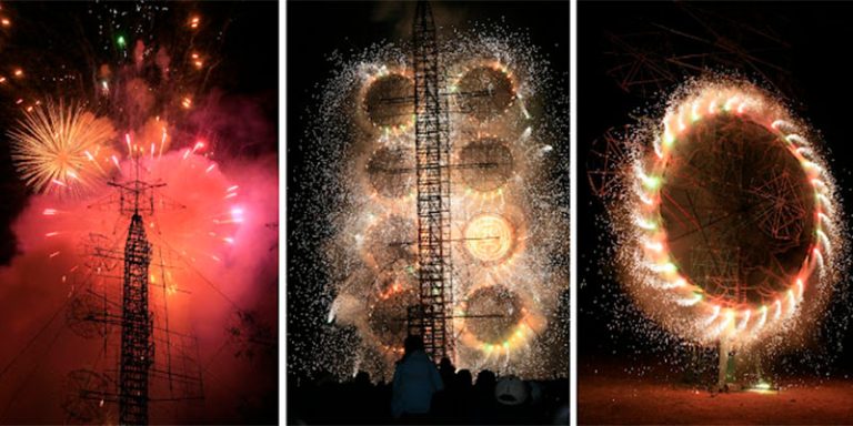 Tultepec's 'castles': an art born from Mexico’s fireworks obsession
