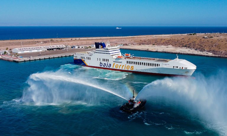 Latin America’s largest cargo ferry to operate in Gulf of California