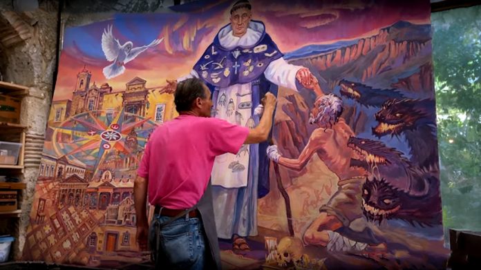 Jorge Monroy and his Guadalajara watercolor exhibition