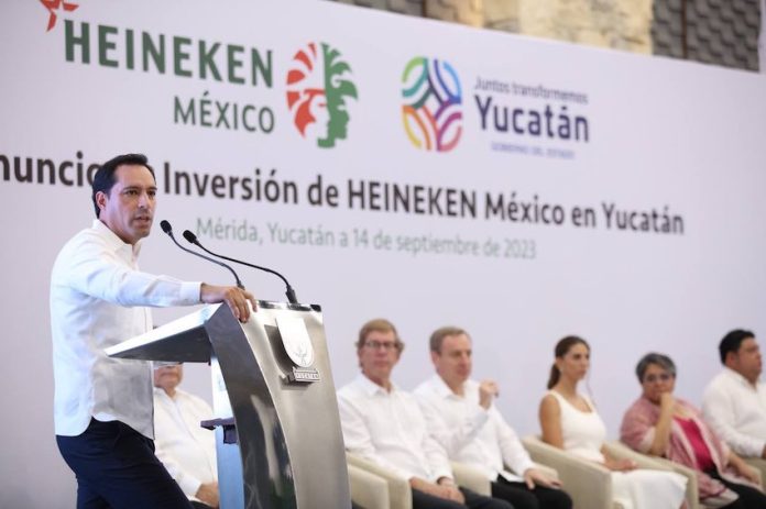 Heineken to invest 8.7 billion pesos in new Yucatán plant