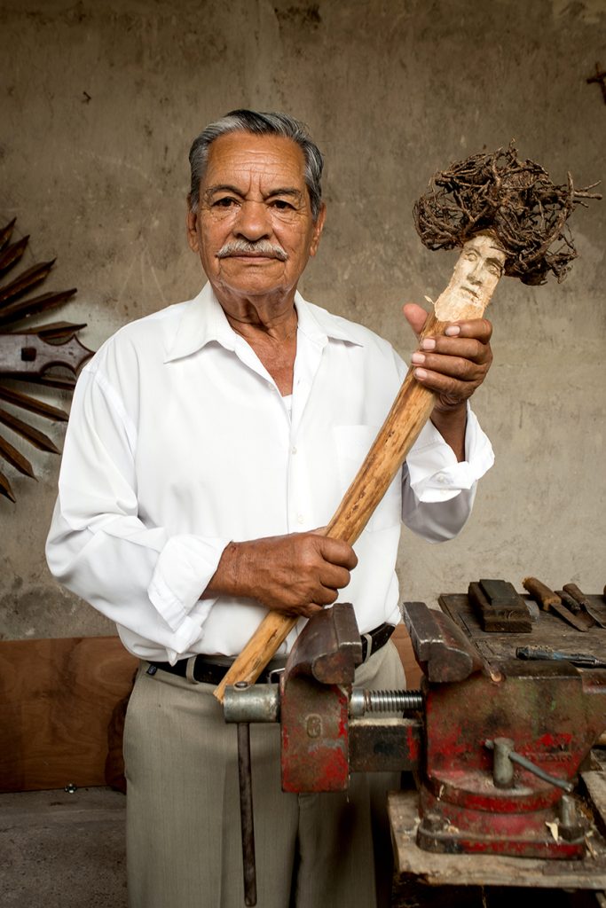 Meet Don Pedrito, sculptor of volcanic cinders