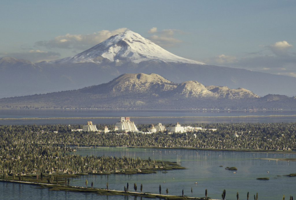 Dutch creator of digital reconstruction of Tenochtitlán visits Mexico