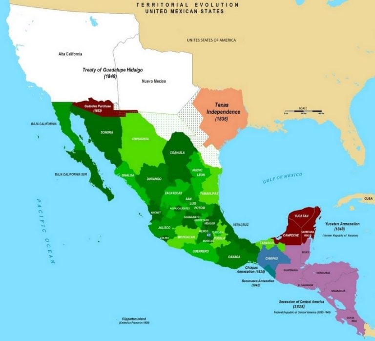 176 years ago today, Mexico lost 55% of its territory