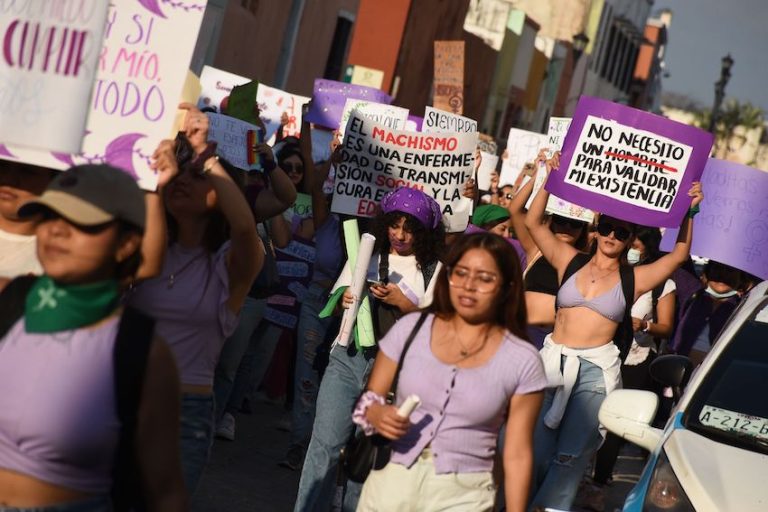 The Women's Day marches happening in Mexico on March 8