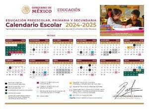 SEP publishes 2024-25 school calendar for Mexico