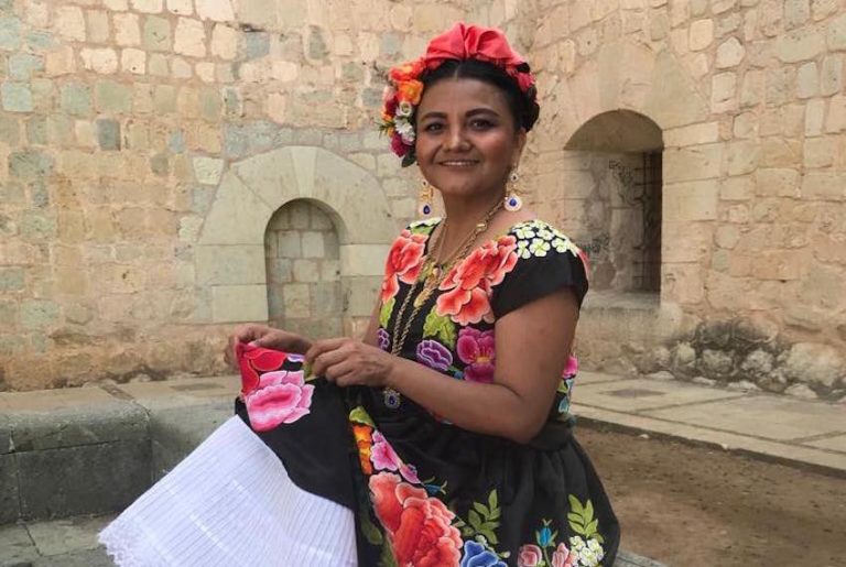 The story behind President Sheinbaum's embroidered dress