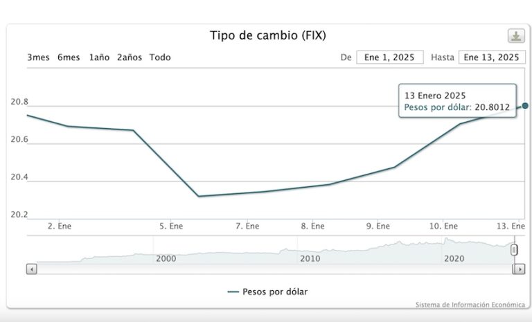 Peso suffers 4-day slide, nears 21 to the US dollar