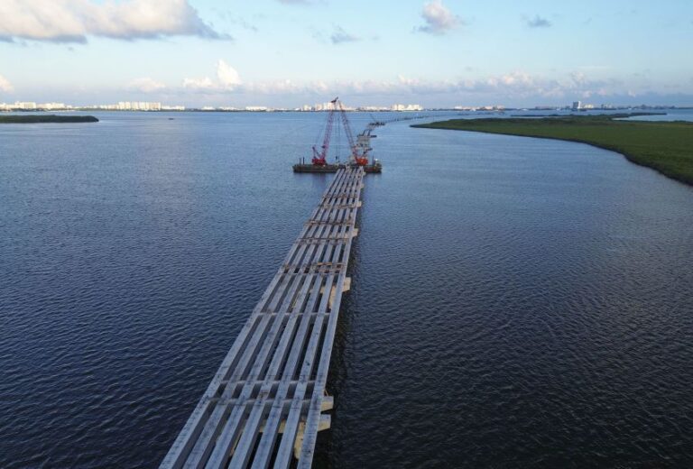 Nichupté bridge opening delayed until December in Cancún