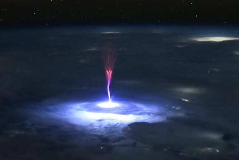 Mysterious ‘sprite’ over Mexico caught on camera by astronaut