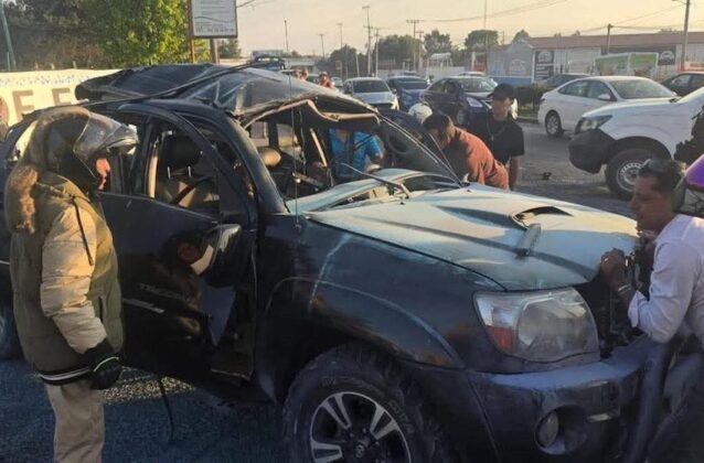 Vehicle explodes on highway near Mexico City's AIFA airport, killing 2