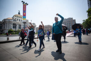 World Cup prep collides with teacher protests at Mexico City Zócalo