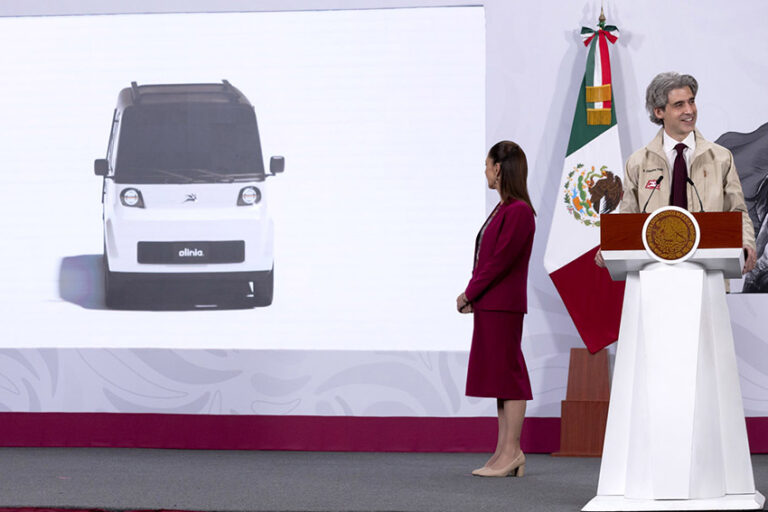 Mexico's ‘Olinia’ electric mini-car is complete and will debut June 7