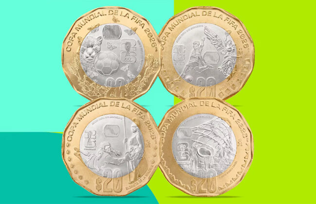 Mexico mints 12 commemorative World Cup coins