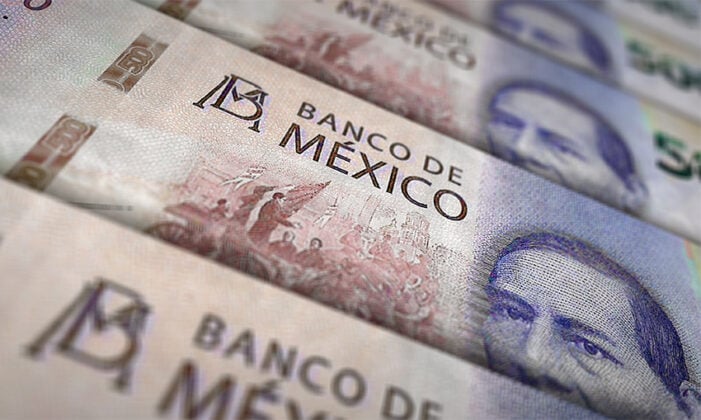 Mexican peso strengthens to near best rate of 2026